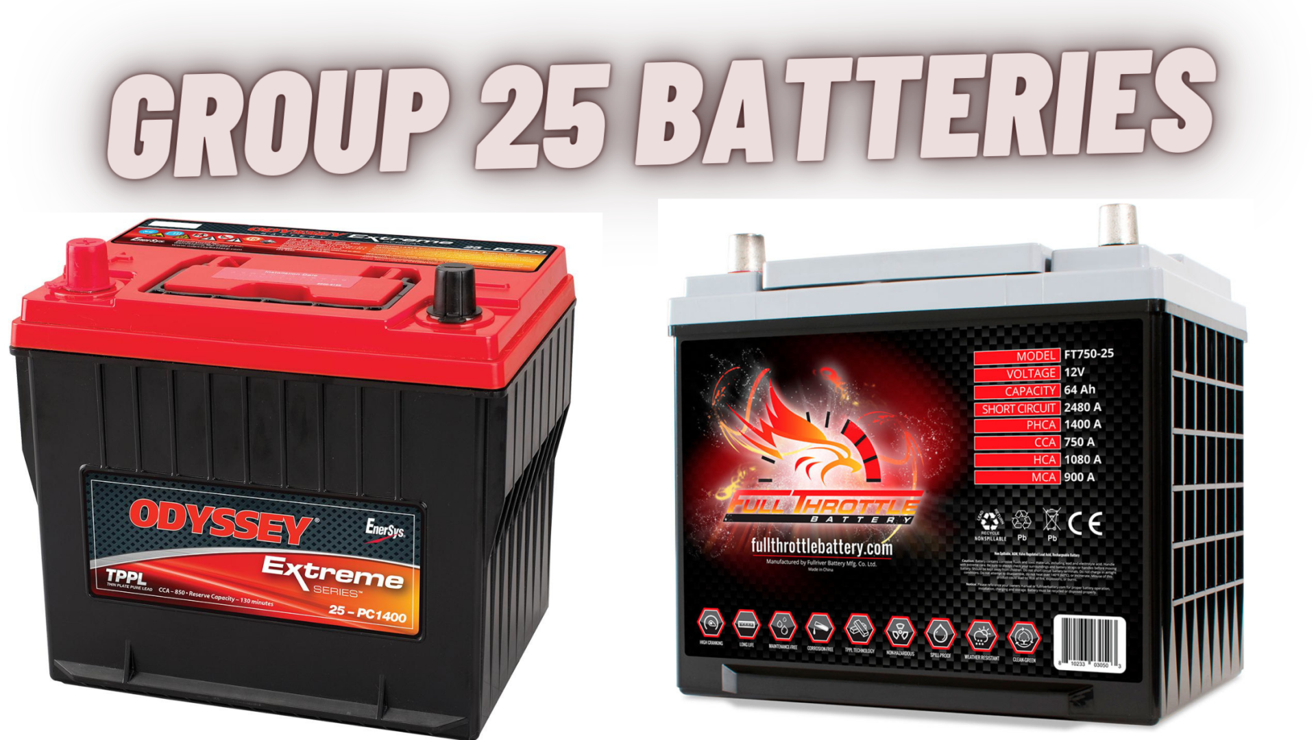 Group 25 Batteries: 3 best picks for your money | Battery Checks