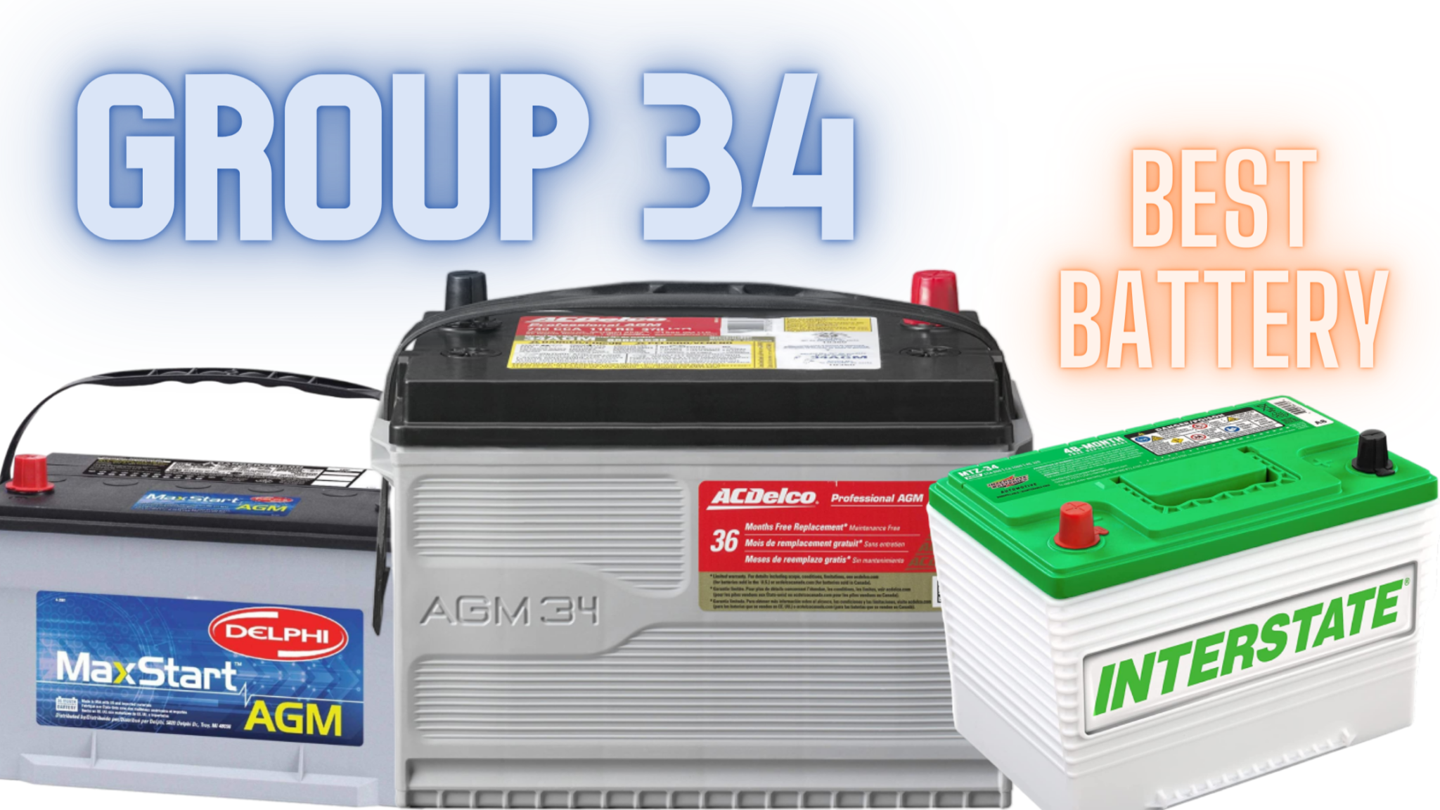Best Group 34 Battery: Our 5 picks for 2022! | Battery Checks